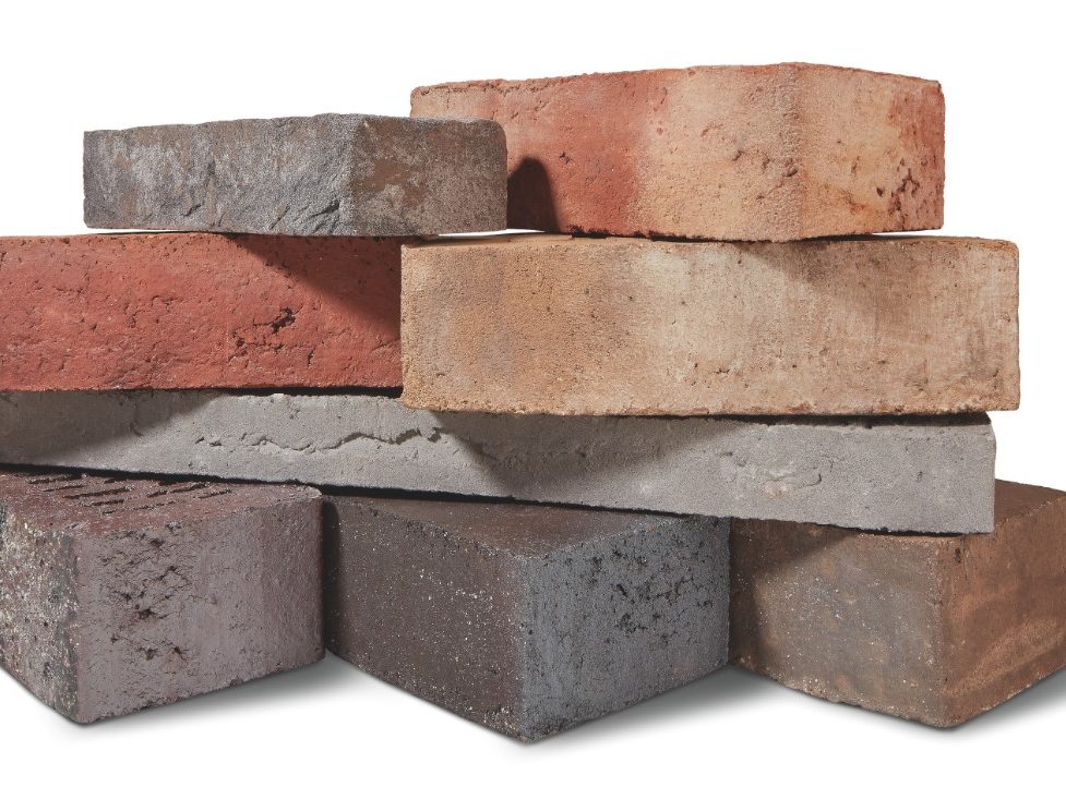 Vormauerziegel, Klinker, Wasserstrichziegel, Handformziegel, Gerumpelt ...