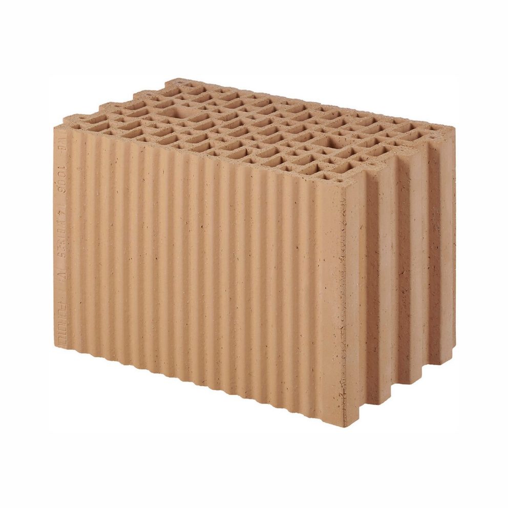 Ziegel, Mauerziegel, Plan-T Hochlochziegel 24,0-0,8 Dryfix, Poroton