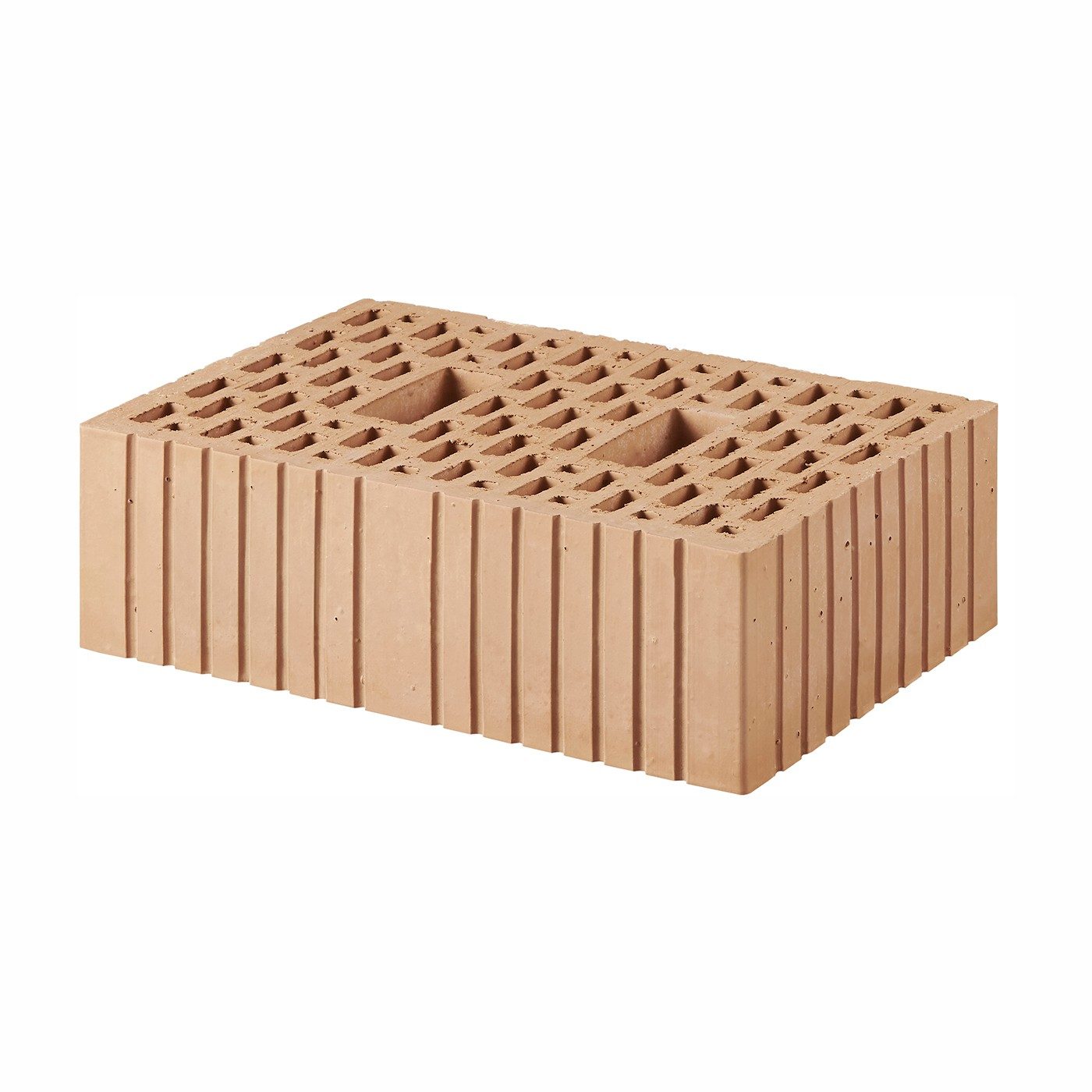 Ziegel, Mauerziegel, Schallschutzziegel 2DF-1,4, Poroton